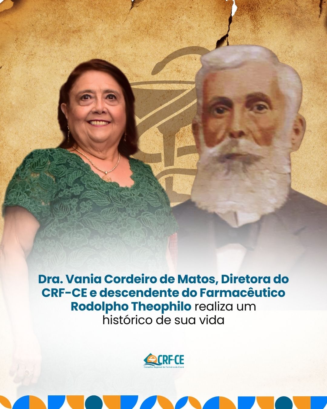 Dra. Vania Cordeiro de Matos, Diretora do CRF-CE e descendente do ...