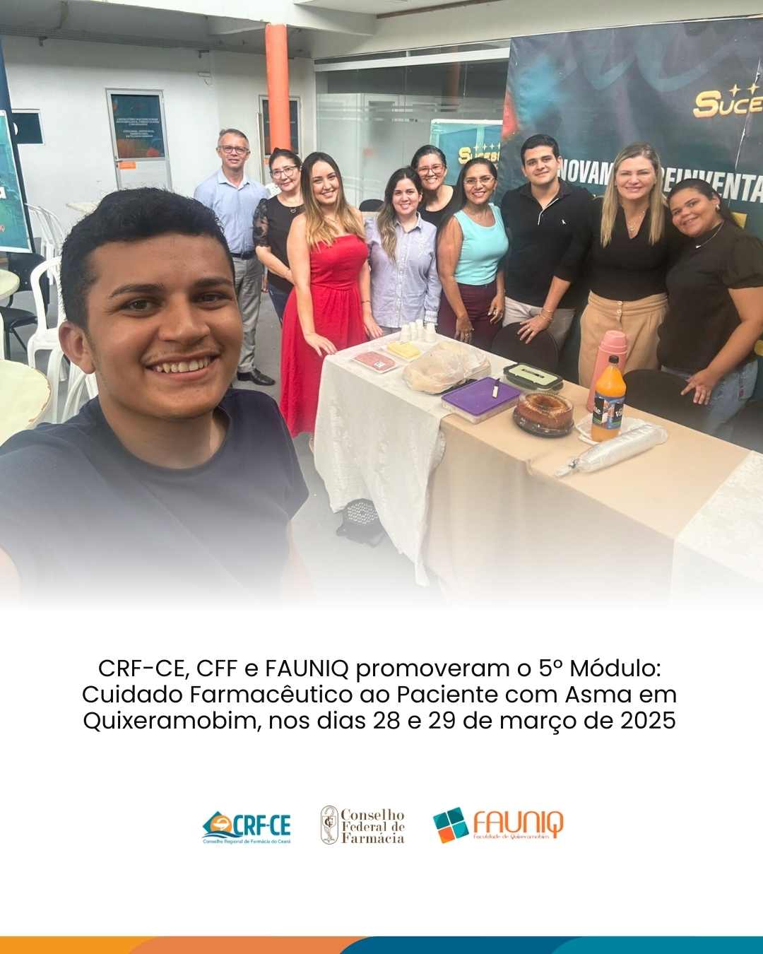 CRF-CE, CFF e FAUNIQ promoveram o 5º Módulo: Cuidado Farmacêutico ao Paciente com Asma em ...