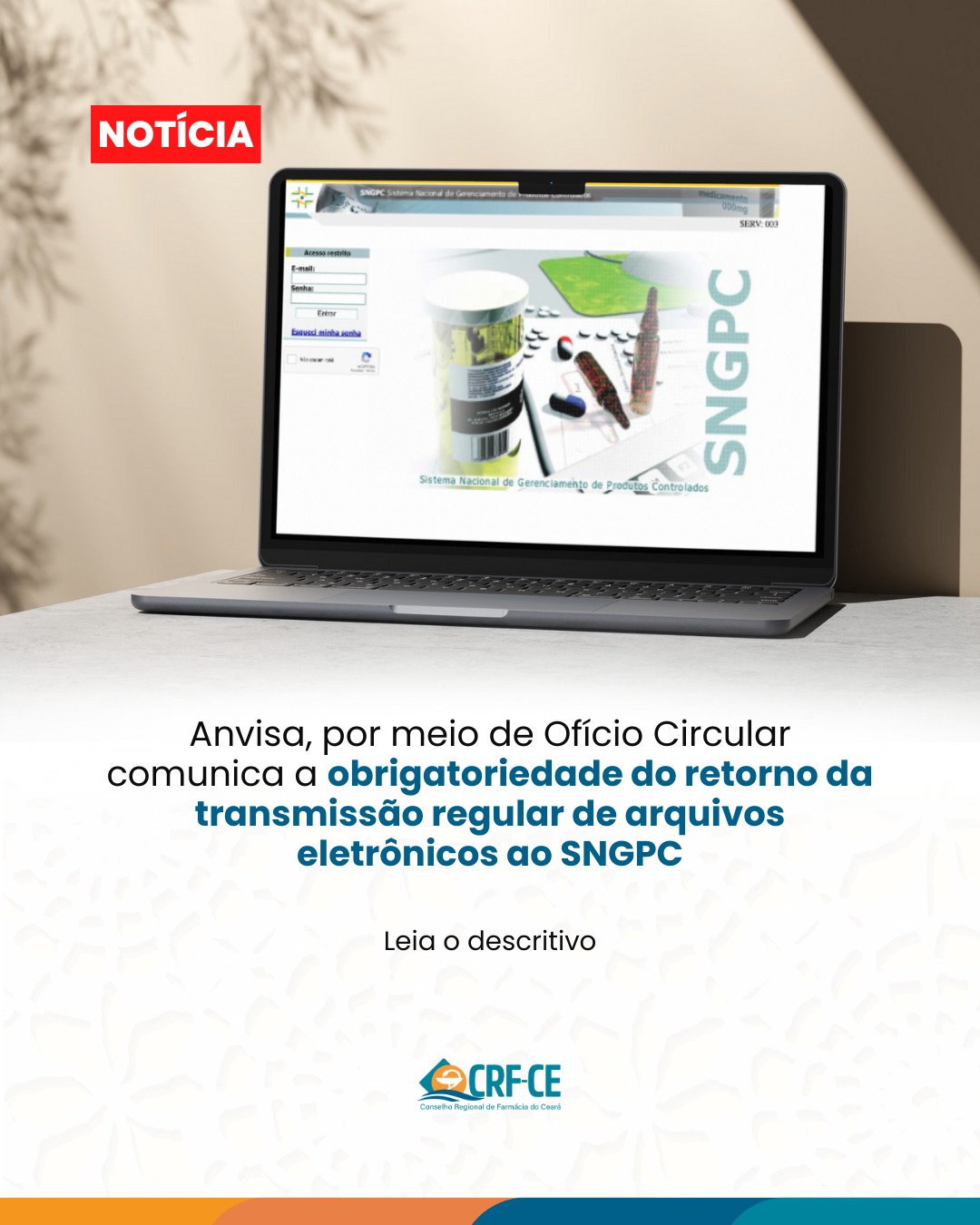 Anvisa Comunica: Obrigatoriedade do retorno da transmissão regular de ...